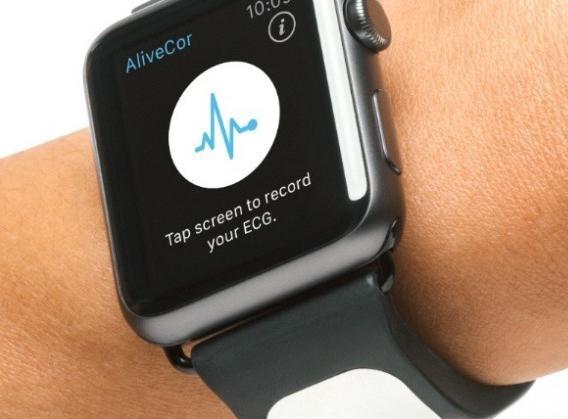 applewatch4心电图功能图标