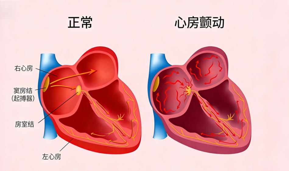 心脏房颤危险吗图标