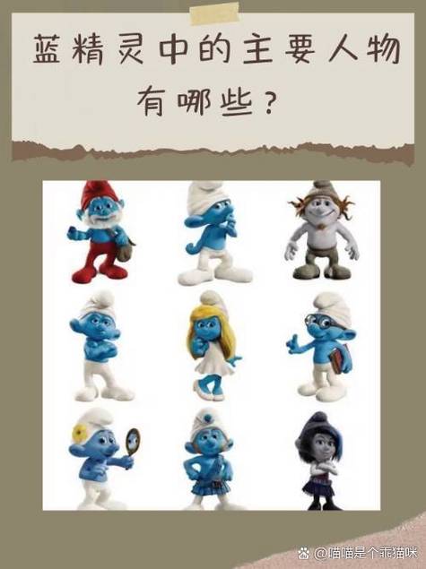 小蓝精灵AB版图解