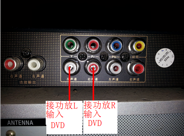 dvd机如何连接音响图标