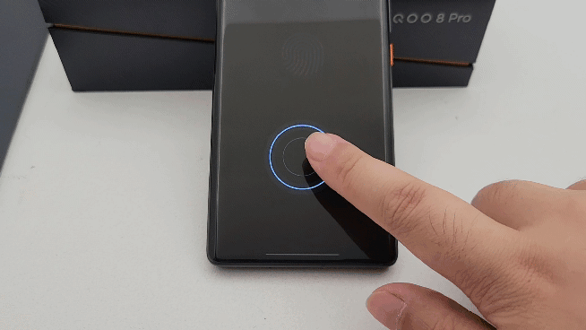 iQOO手机指纹解锁图标图标