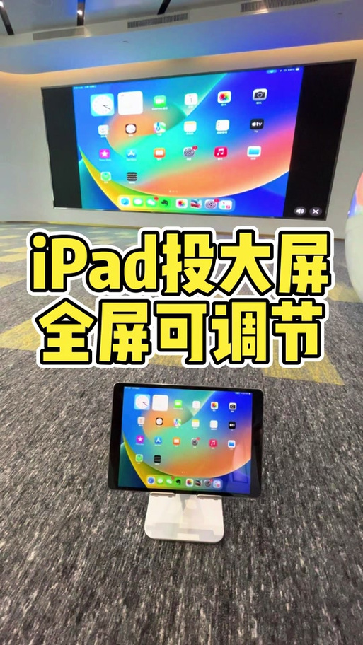 ipad看电视全屏的方法图标
