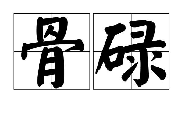 骨碌的正确读音图标