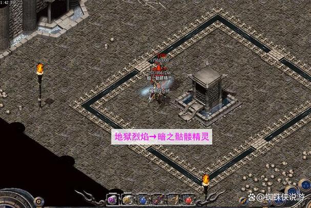 传奇六大重装地图坐标图标