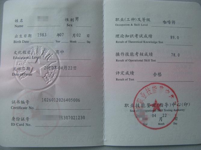 咖啡师考证图标