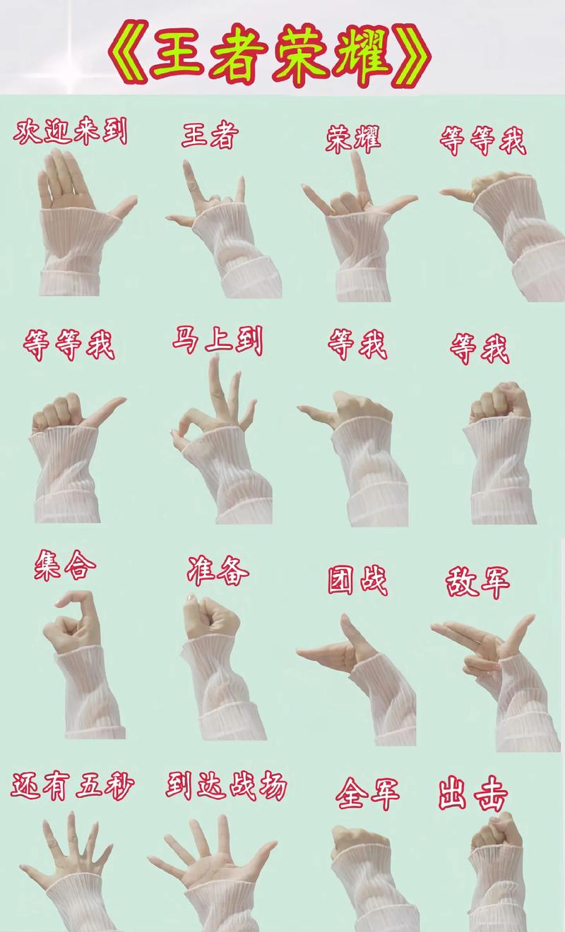 玩王者荣耀的正确手势图标