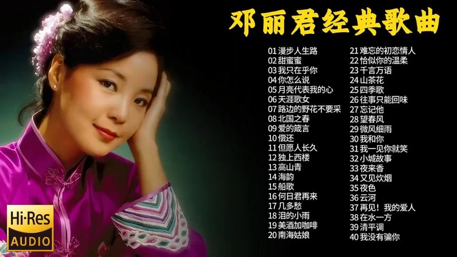 邓丽君十大经典歌曲图标