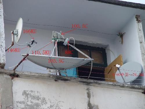 卫星电视锅盖安装截图