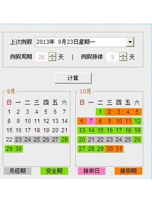 月经计算周期计算器缩略图