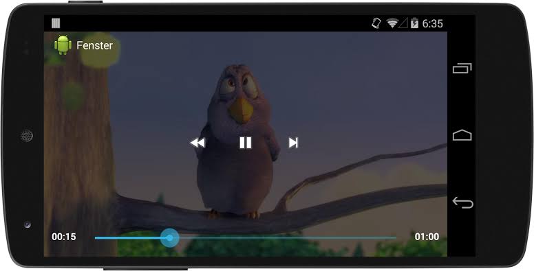 vivox9播放视频总是暂停图标