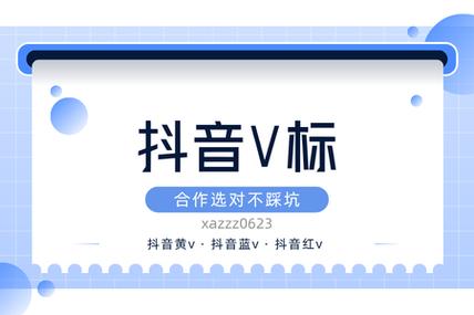 抖音红v和黄v和蓝v图标