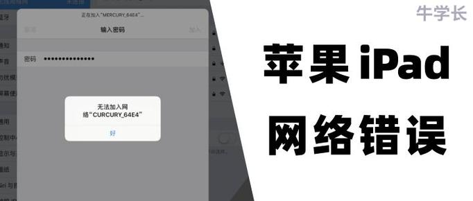 苹果ipad无法加入网络怎么办截图