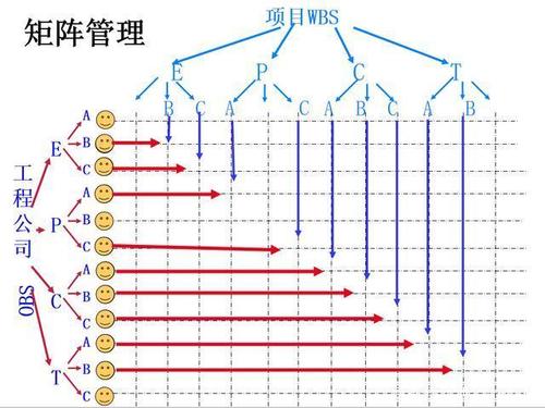 什么叫矩阵式管理模式图标