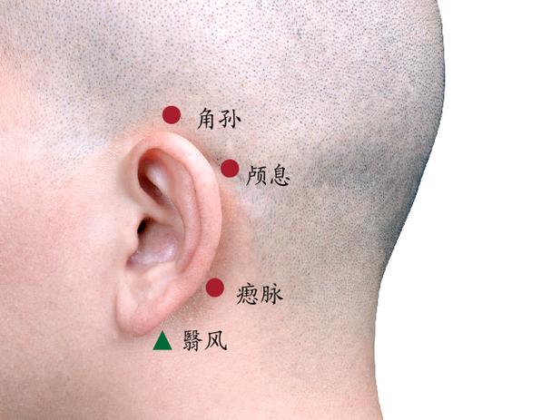 翳风的准确位置图图标