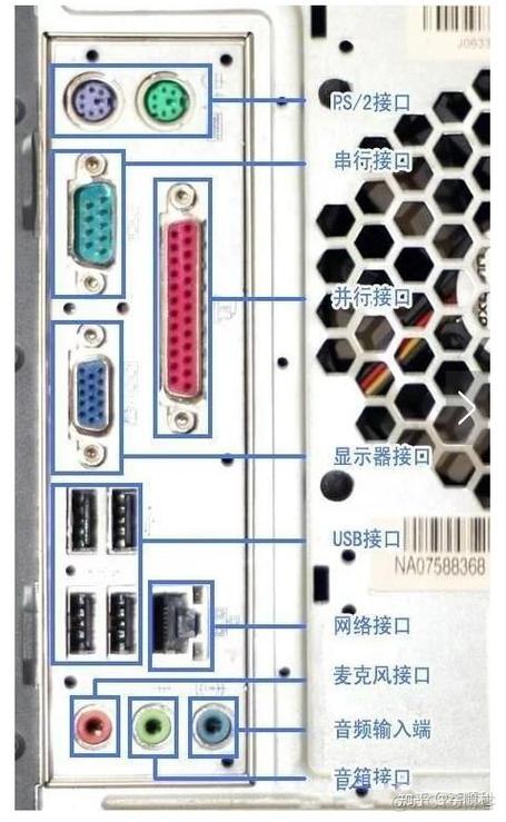 微星主板耳机插哪个孔图标