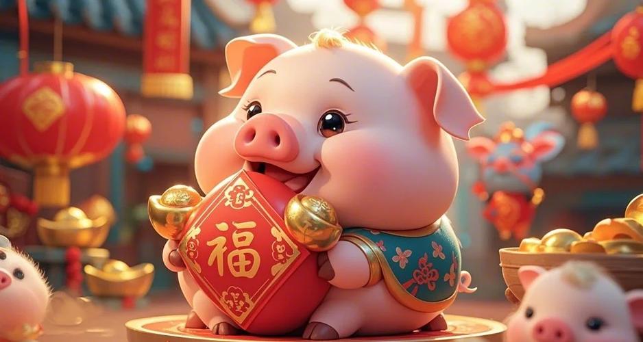 十大吉祥猪图片图标