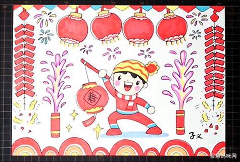 春节主题画截图