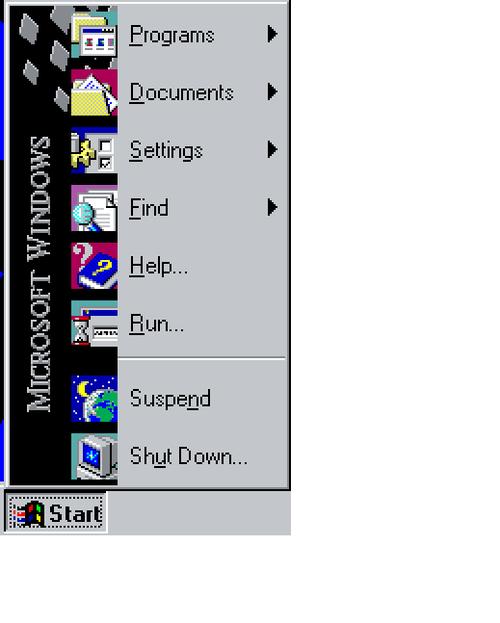 windows菜单中(...)表示图标