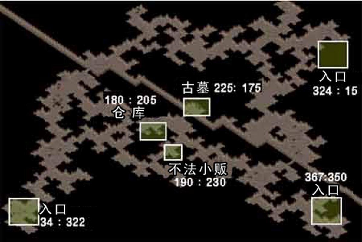 兽人古墓一层地图图标