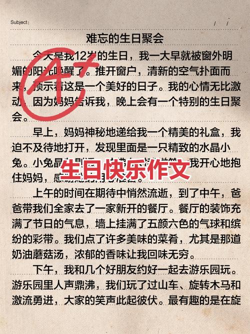 生日会心得体会图标