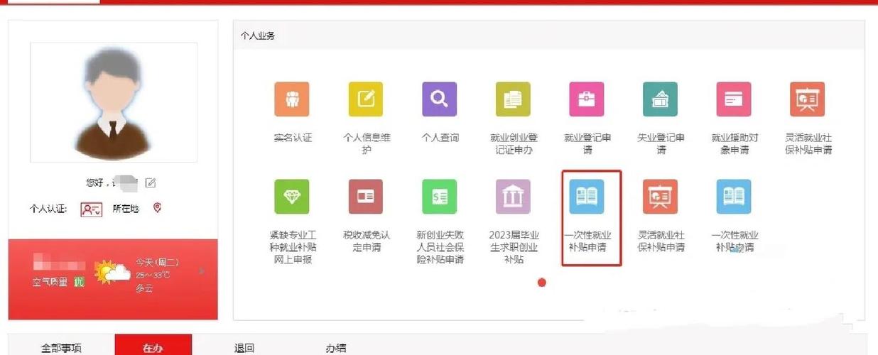 安徽省就业补贴3000在哪申请图标