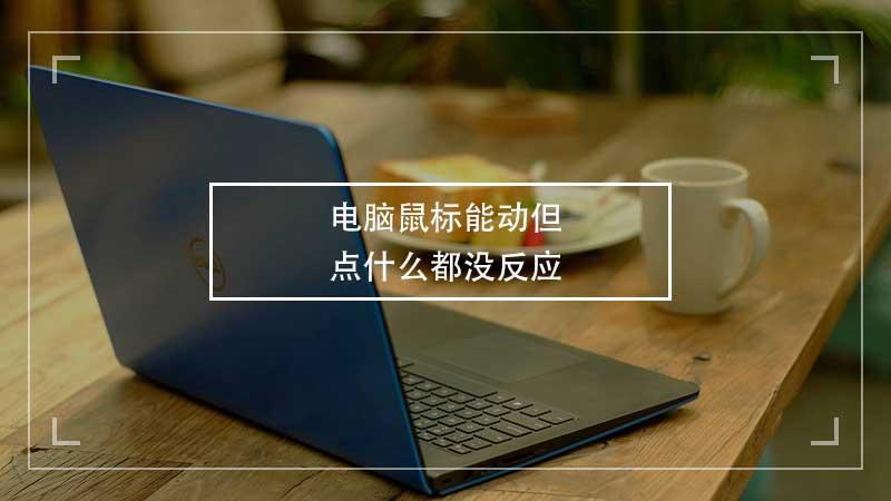 电脑鼠标可以动但是点什么都没反应图标