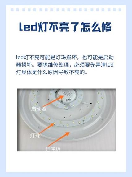 led灯打开闪一下就不亮截图