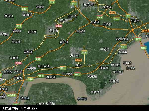海宁地图全图高清版图图标
