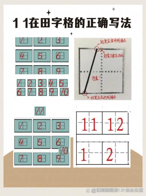 数字方格本怎么占格图标