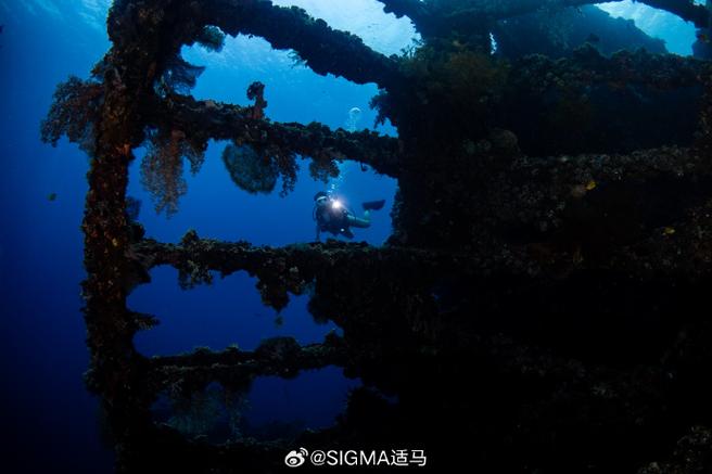 水下透视图标
