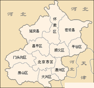 北京市地图北京市区地图图标