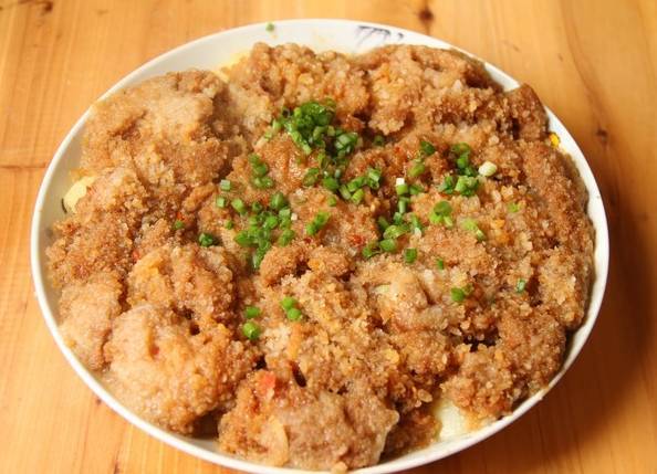农村渣肉的制作