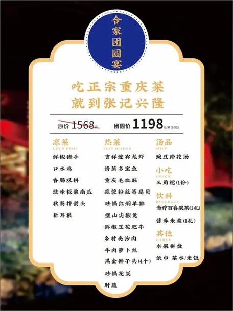 团年宴菜谱菜单名称图标