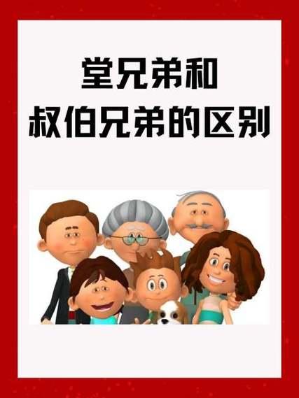 什么叫堂兄弟和叔伯兄弟图标