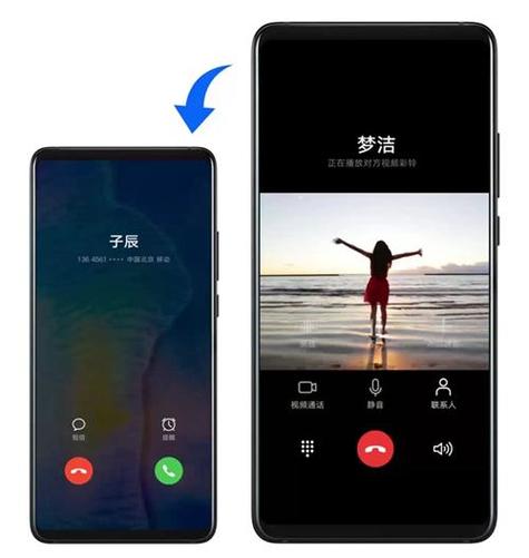 打电话出现视频彩铃广告图标