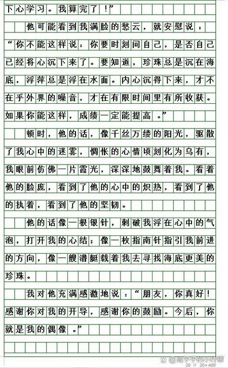 我的新同学真作文图标