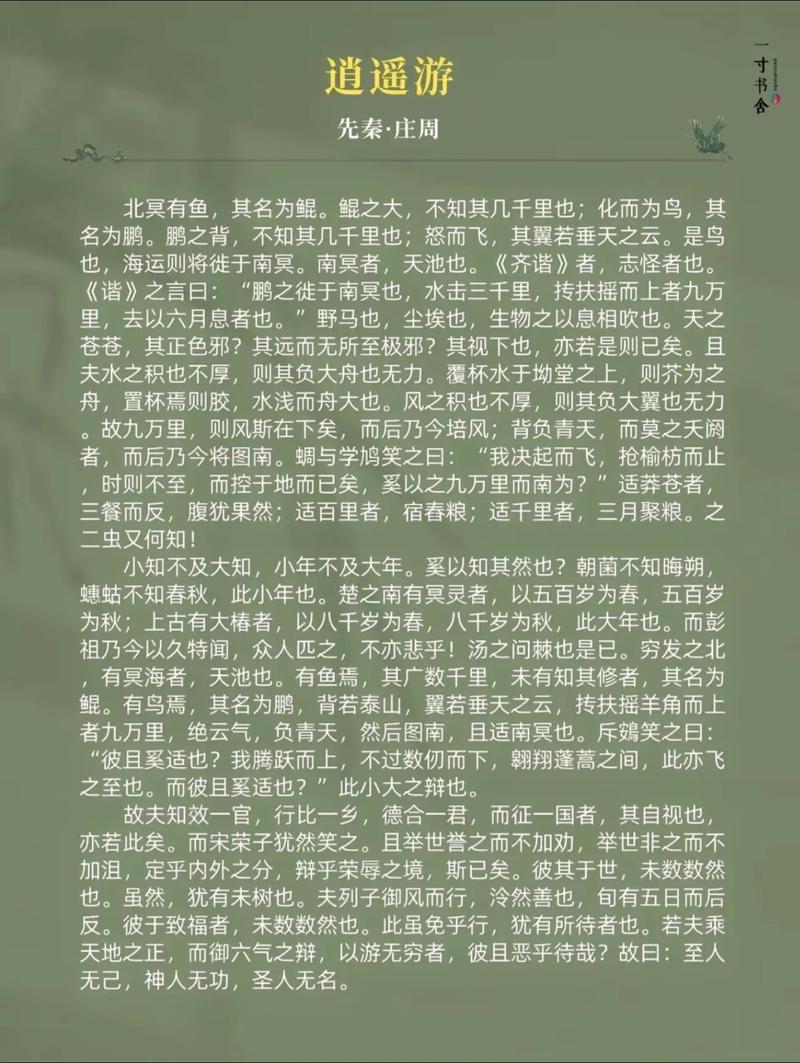 逍遥游精校版TXT下载图标