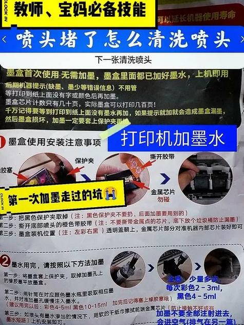 惠普喷墨打印机喷头清洗图标
