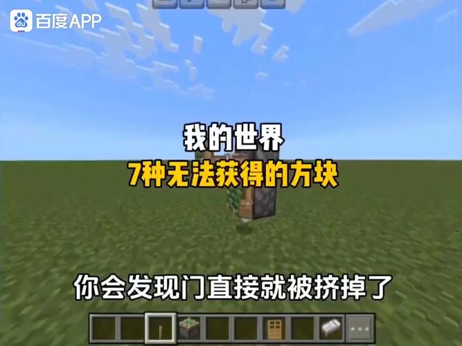 我的世界最难获得的方块图标
