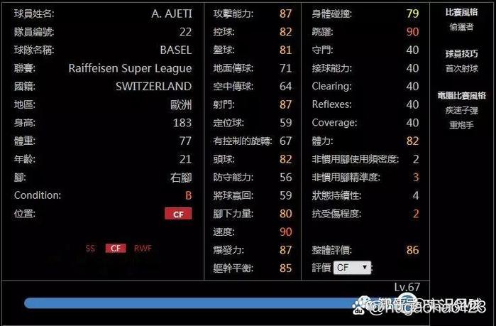 fifa能力值图标