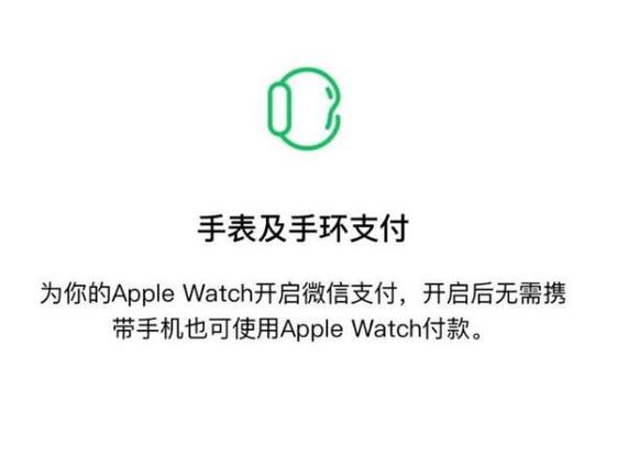 苹果手表能微信支付吗图标