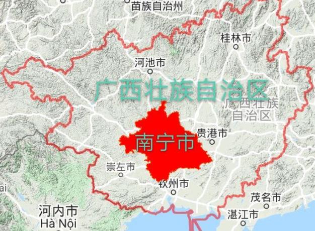 桂林在中国地图上哪个位置