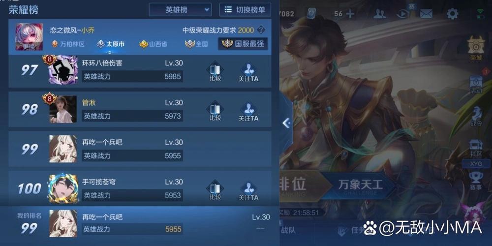 巅峰赛加多少荣耀战力图标