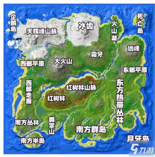 方舟生存进化最难地图图标