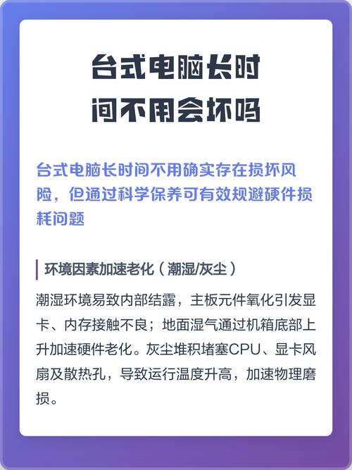 长时间不用电脑会坏吗图标