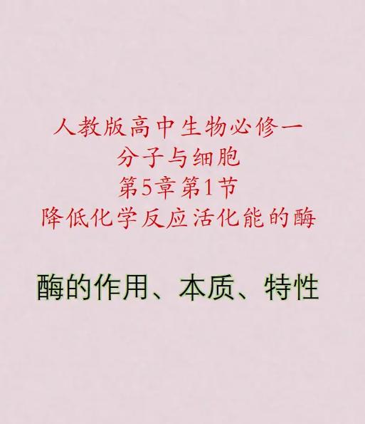 催化生物体新陈代谢的酶其本质是截图