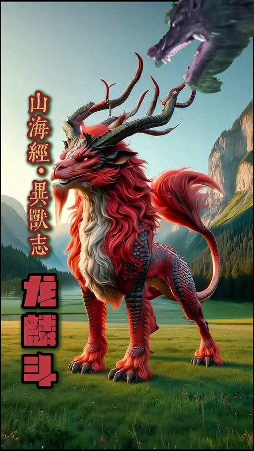 中央神兽是麒麟还是黄龙图标