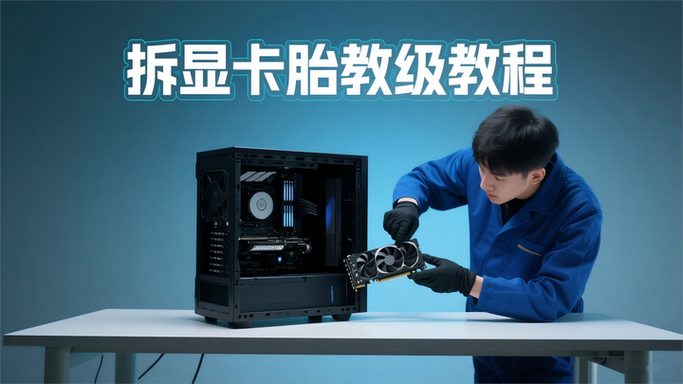显卡卡扣掉了怎么上图标