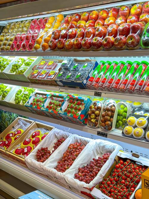 水果店陈列效果图