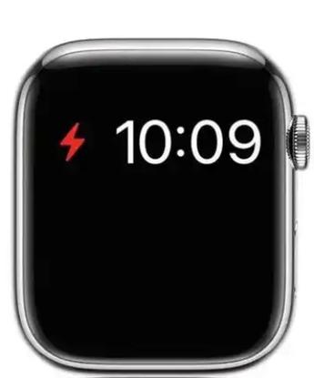 iwatch反复重启图标